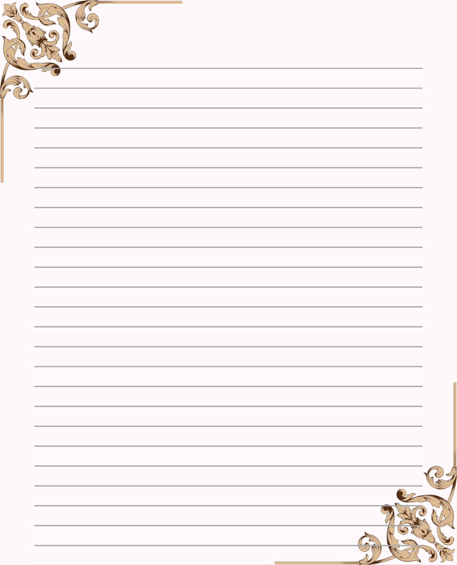 Printable Notepads Template - Etsy