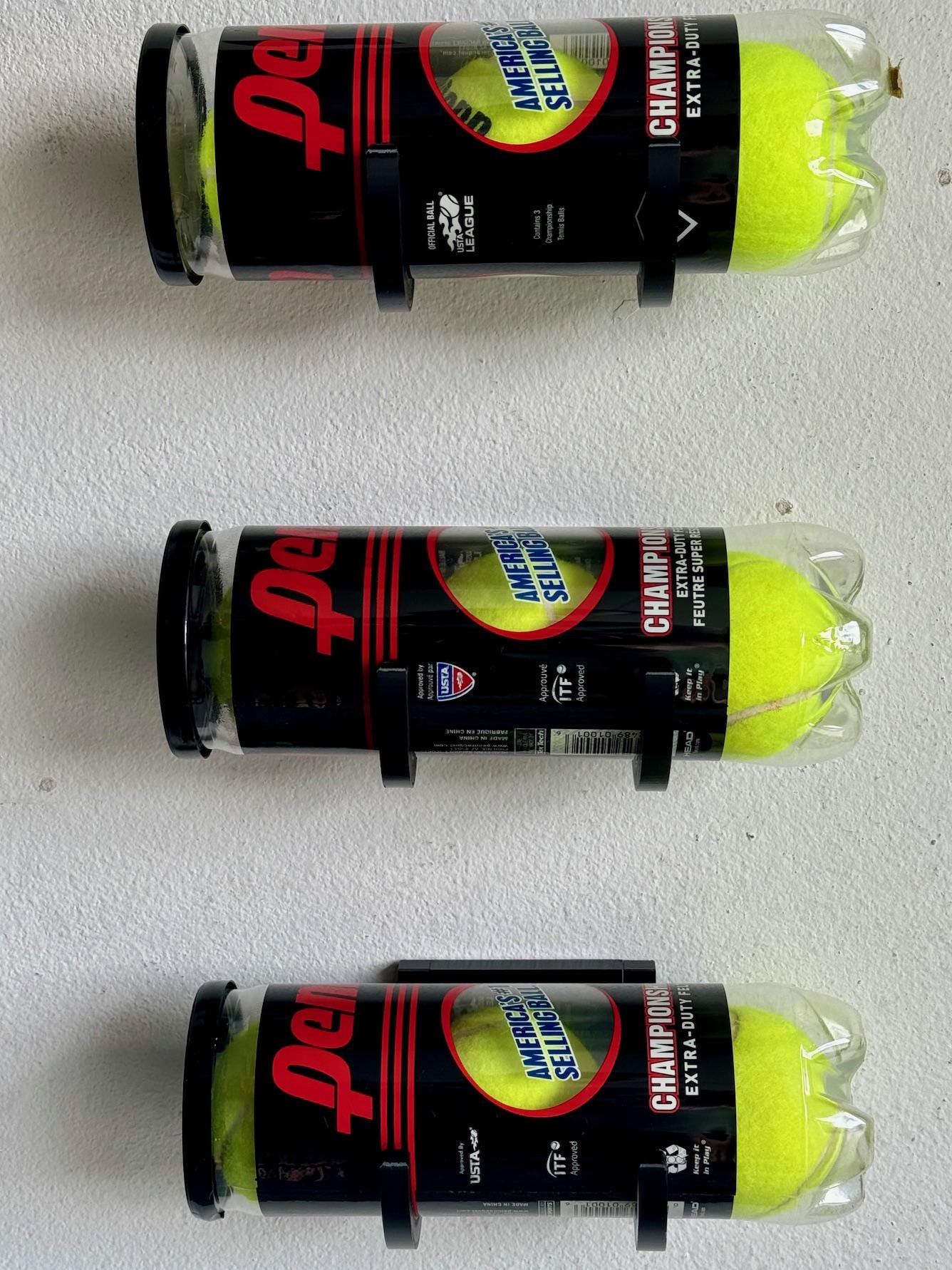 3D Printed Tennis Ball Can Wall Mount Storage Solution for Sports ...