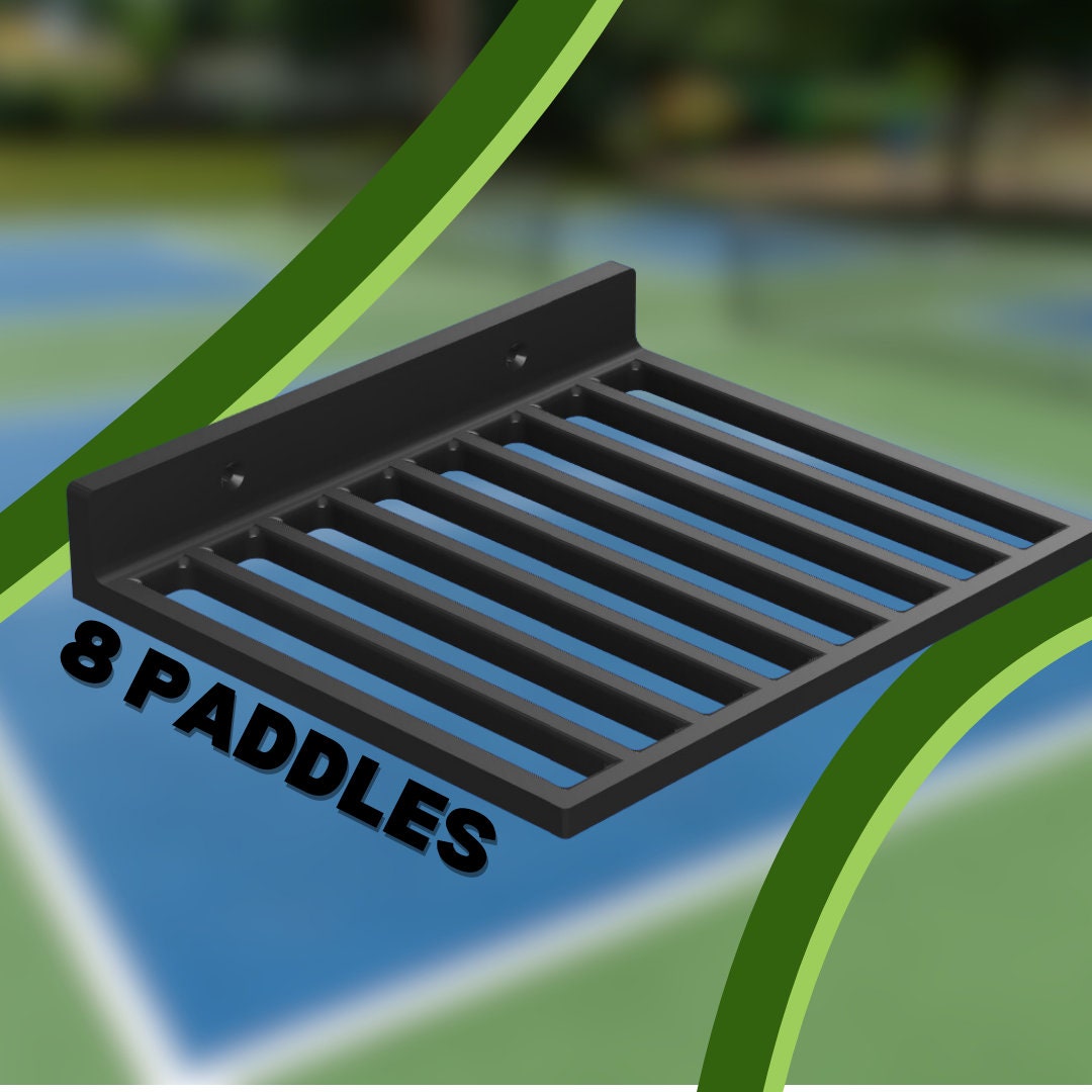 Pickleball Paddle Rack - Organize Your Gear in Style! - Etsy