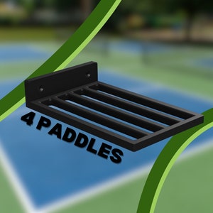 Pickleball Paddle Rack Organize Your Gear in Style - Etsy