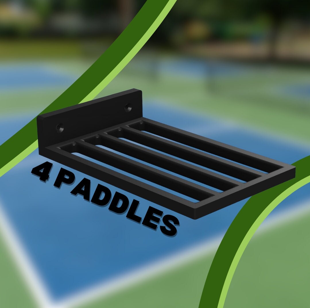 Pickleball Paddle Rack Organize Your Gear in Style - Etsy