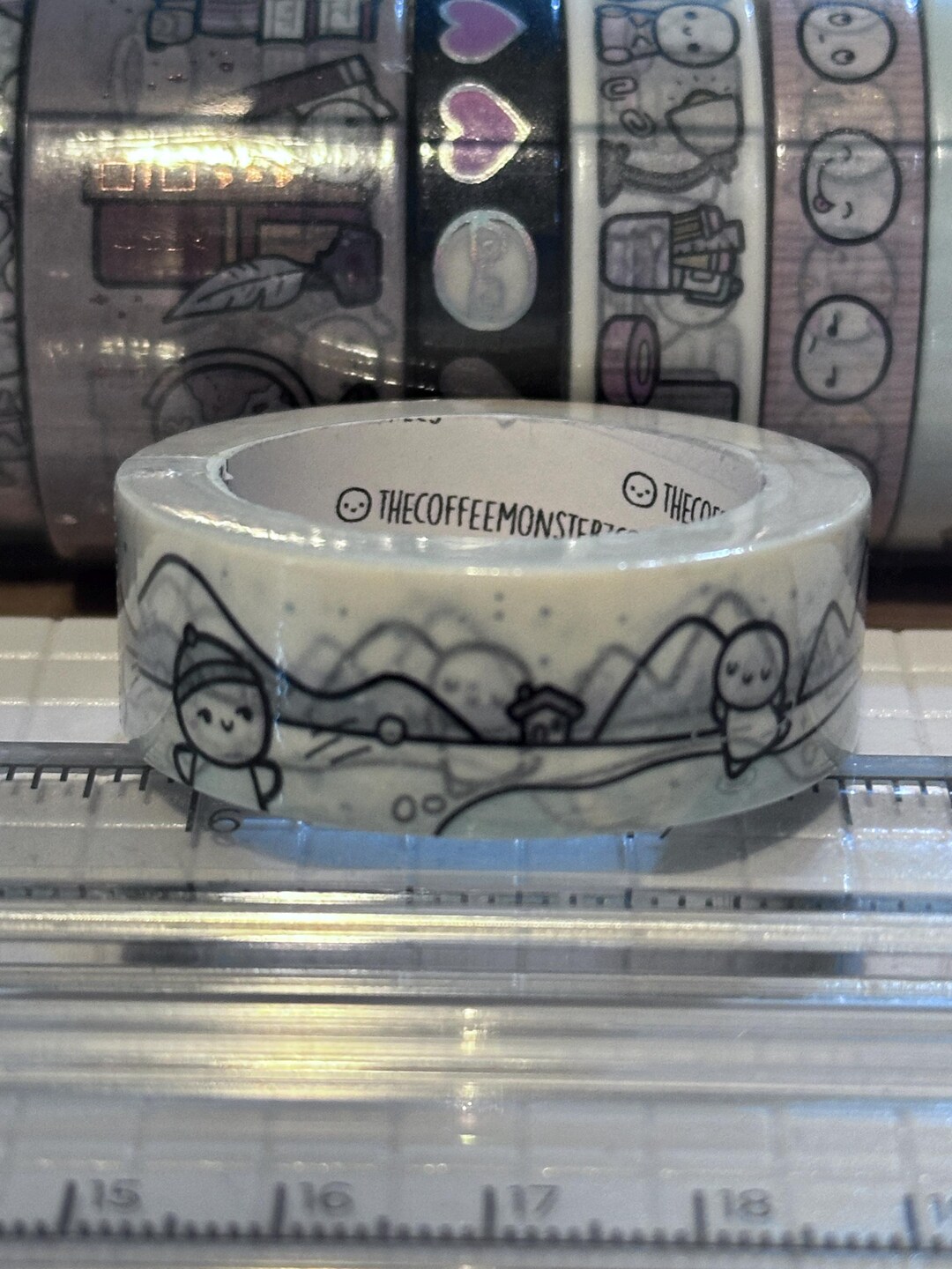 The Coffee Monsterz Co TCMC Washi Tapes - Etsy
