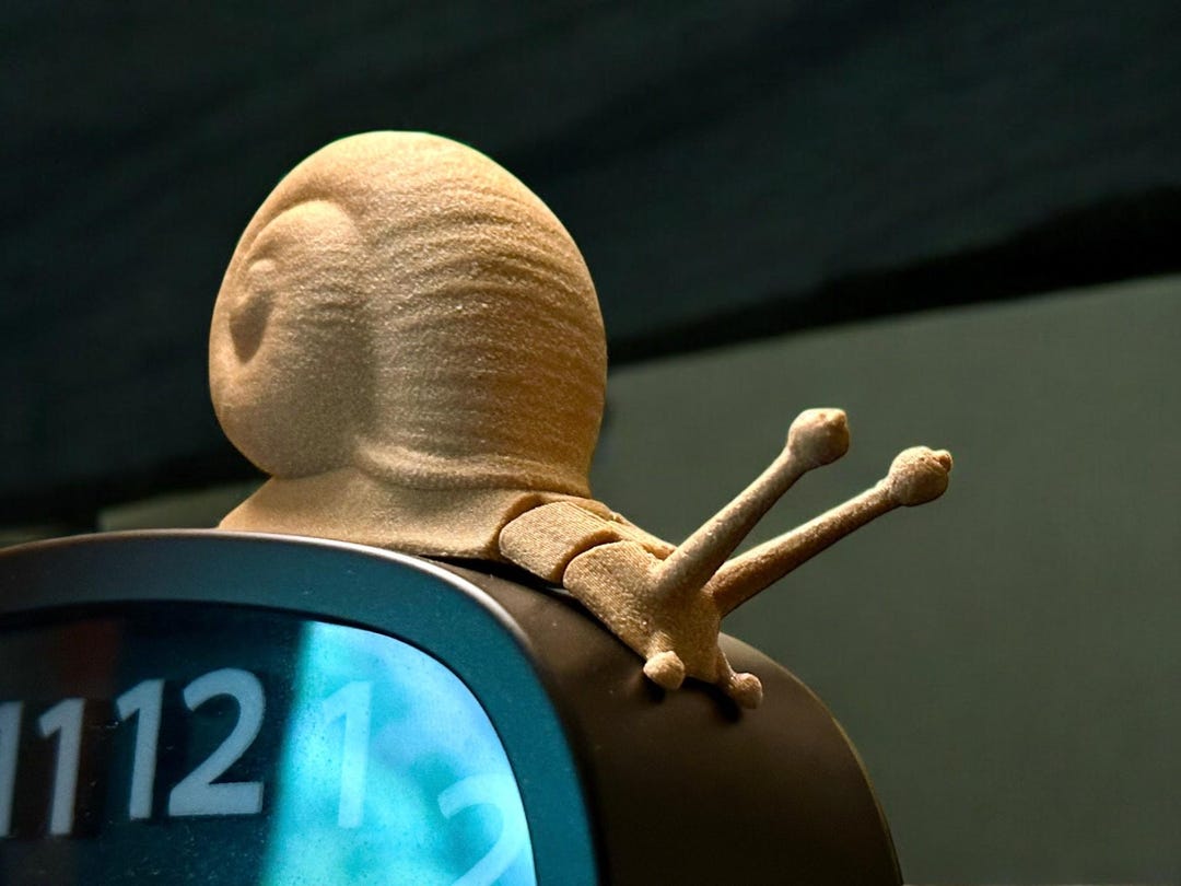 3D Magnetic Snail STL Print File, 3D Modern Home Decor Articulated ...