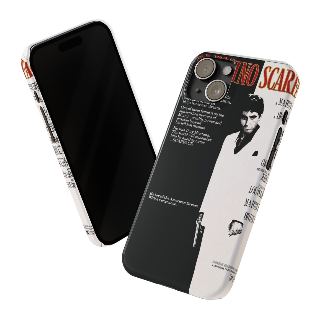 Scarface Movie Poster / Slim Phone Cases - Etsy