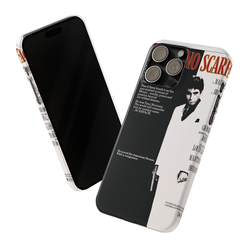 Scarface Movie Poster / Slim Phone Cases - Etsy