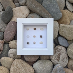Mini Sea Treasure Grid Made From Sea Shells and Sea Glass - Etsy