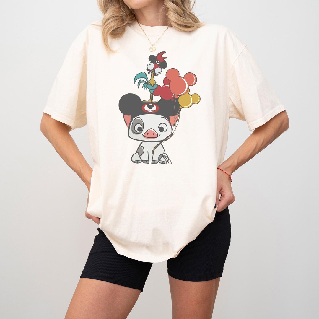 Disney Moana Shirt, Hei Hei and Pua Shirt, Moana Princess Shirt, Disney ...