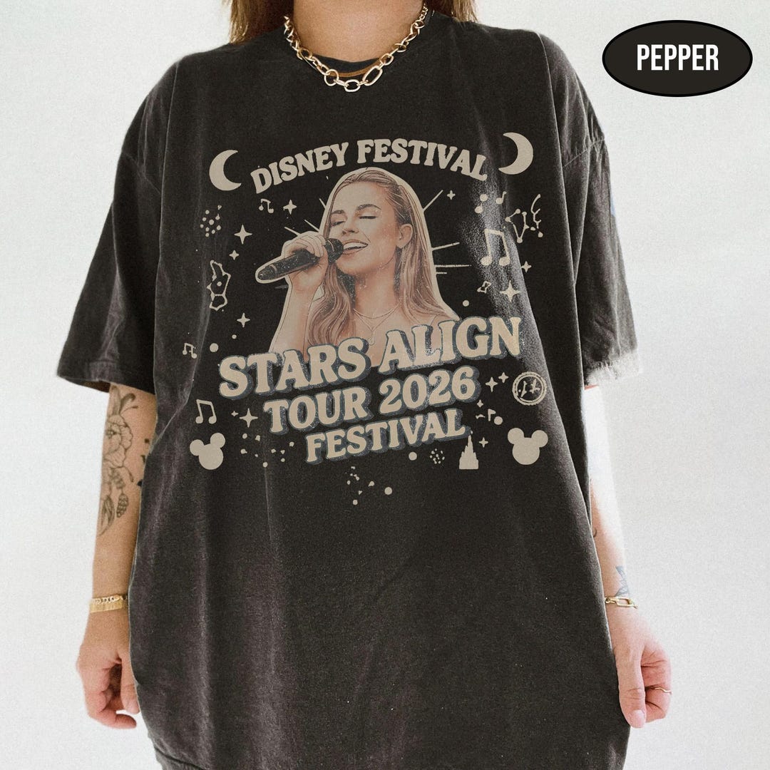 Retro Freya Skye Silent Treatment Shirts, Stars Align Tour 2026 ...