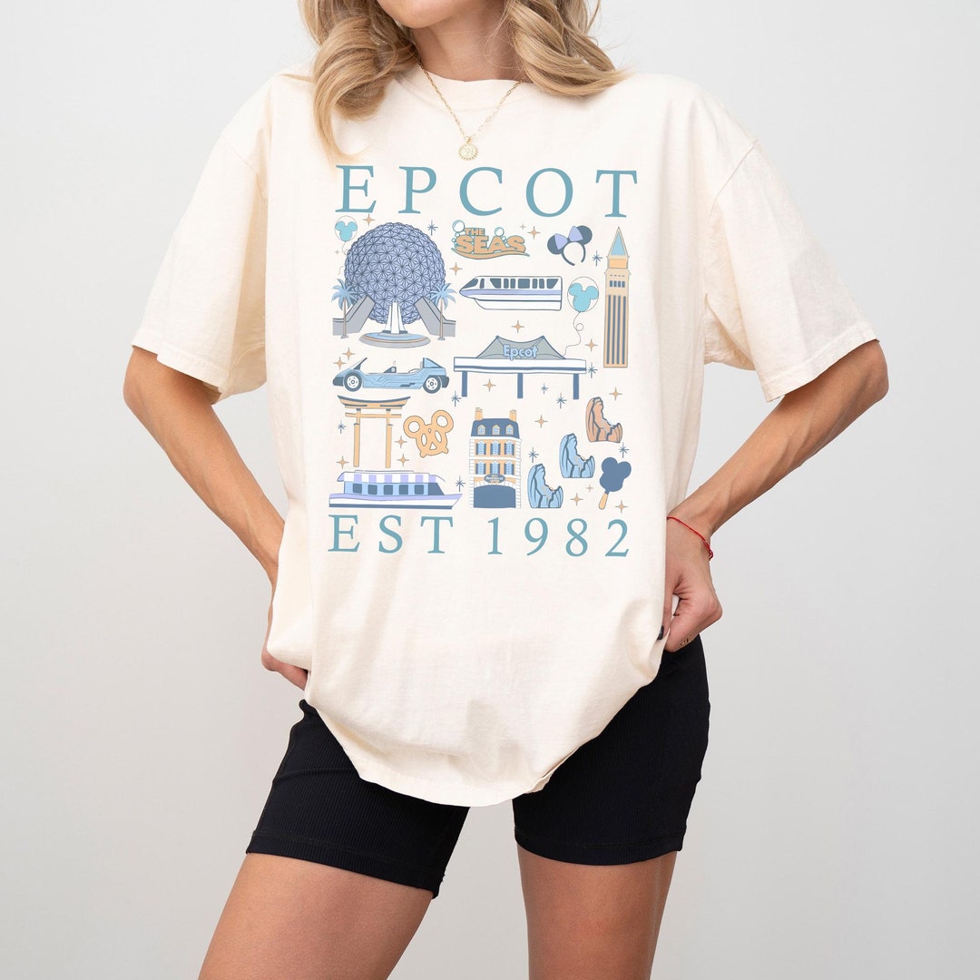 Disney Epcot Since 1982 Comfort Colors Shirt, Disney Epcot Shirt ...