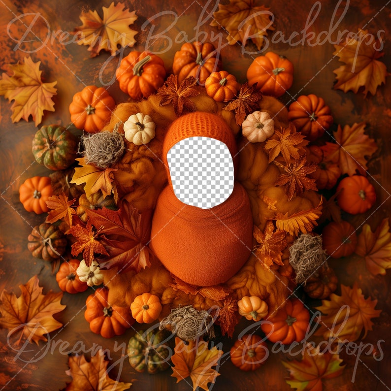 Newborn Digital Backdrop Face Insert, Newborn Baby Infant Faceswap ...