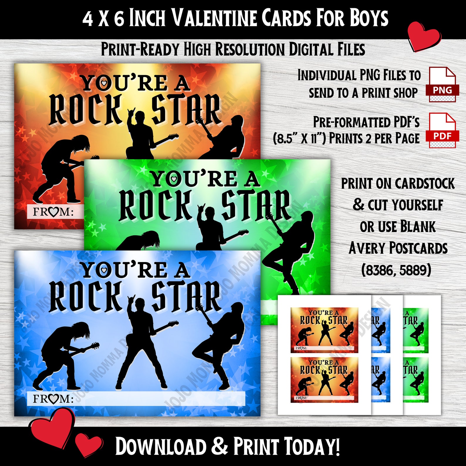 Printable Valentine Cards for Kids, Cool Valentine Cards, Boy Classroom ...