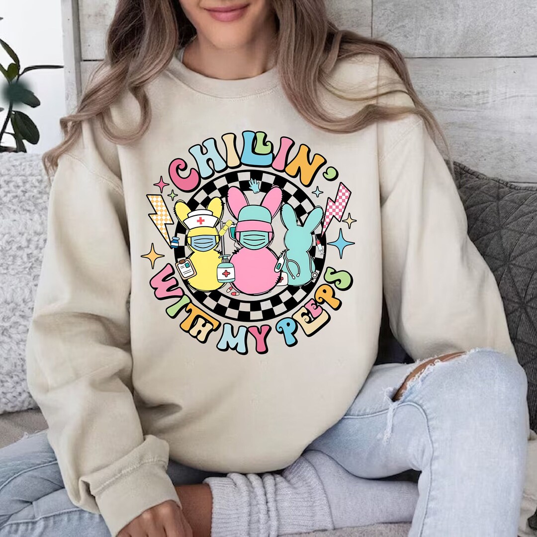 Easter Bunny Png, Doctor Easter Png, Chillin With My Peeps Png, Easter ...