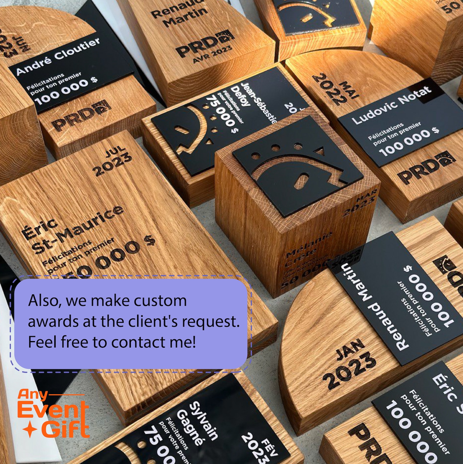 Corporate Excellence Collection Custom Trophies, Business Recognition ...