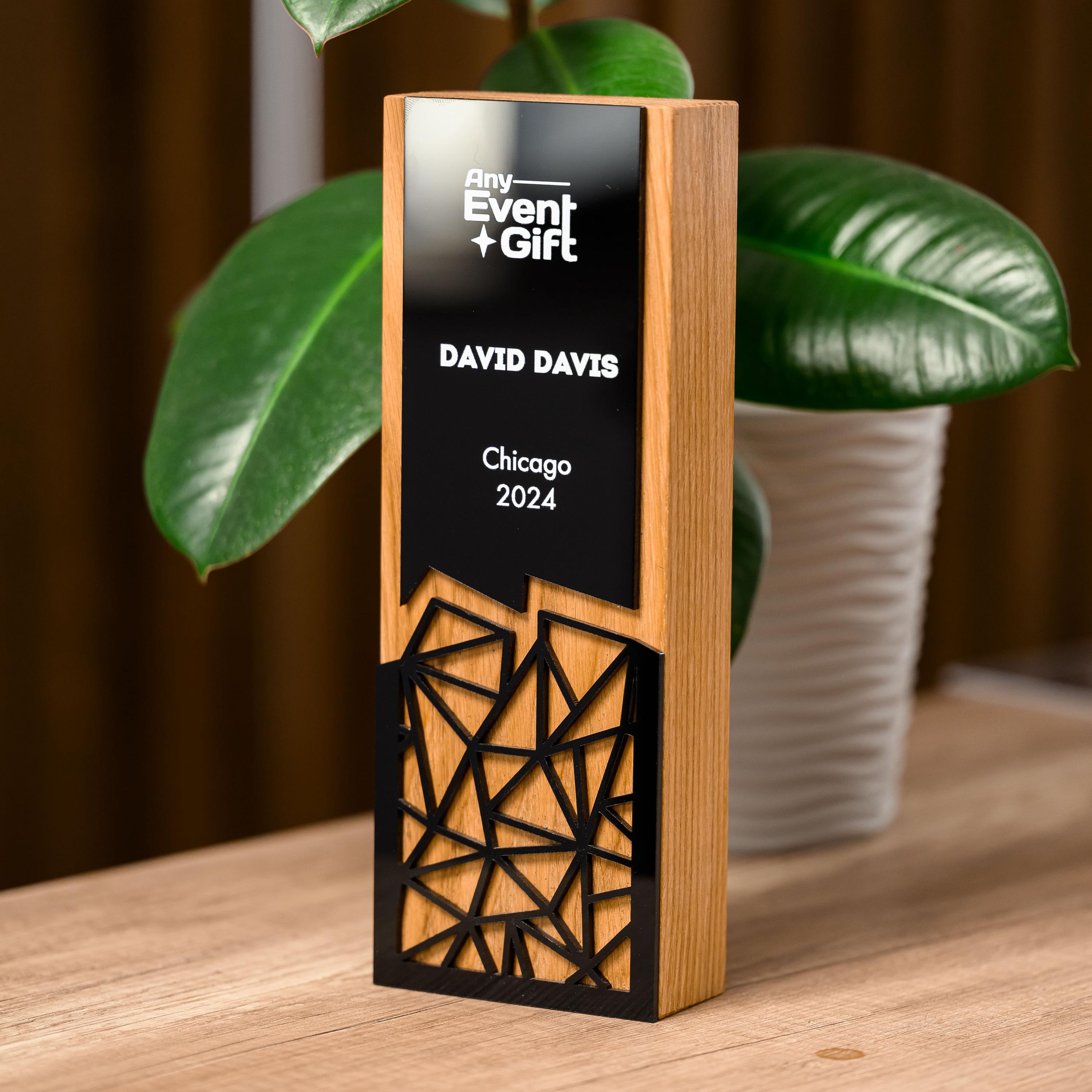 Personalized Сorporate Gift - Custom Recognition Award, Modern ...