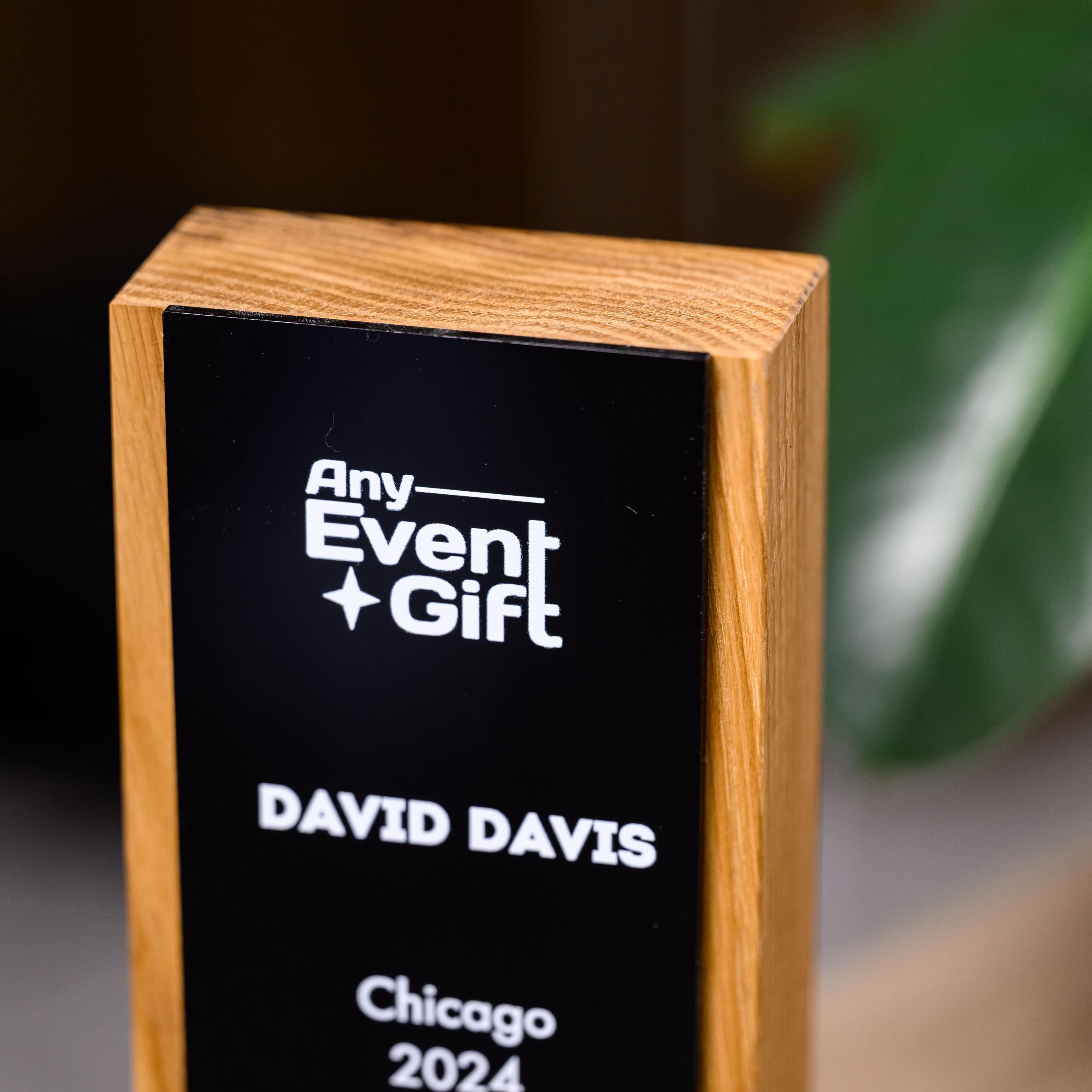 Personalized Сorporate Gift - Custom Recognition Award, Modern ...