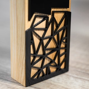 Handcrafted Wooden and Acrylic Award: Unique Recognition Plaque, Custom ...