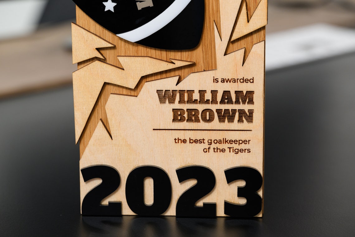 American Football Prize - Custom Rugby Trophy, Football Award, American ...