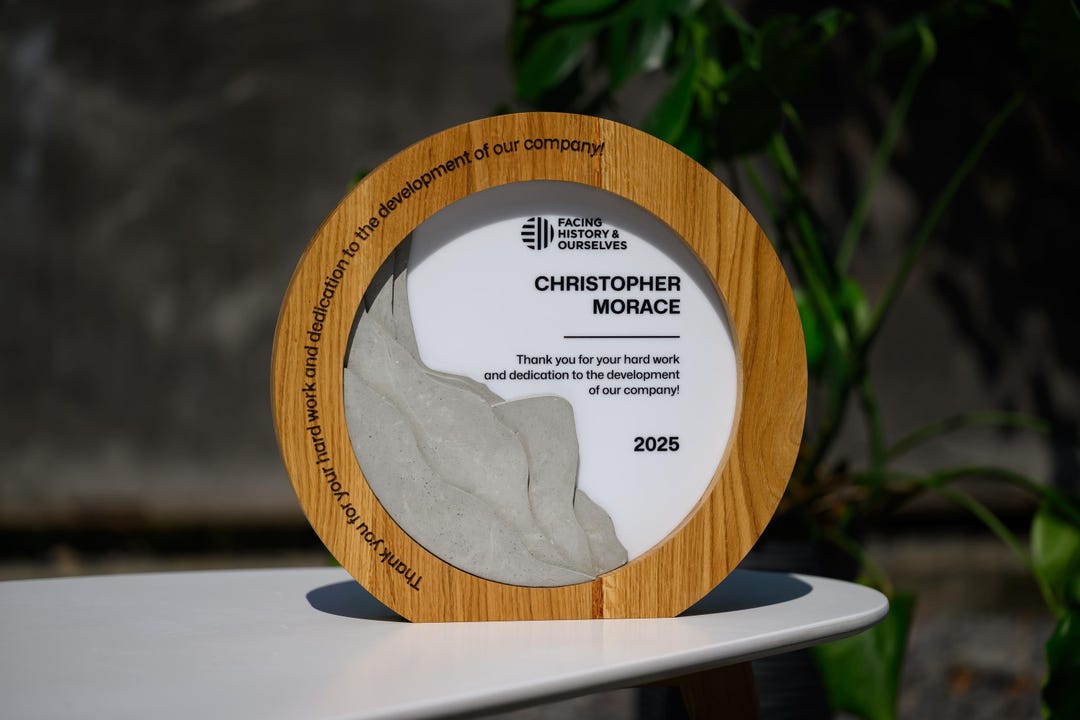 Prestige Personalized Corporate Plaque, Executive Business Trophy - Etsy
