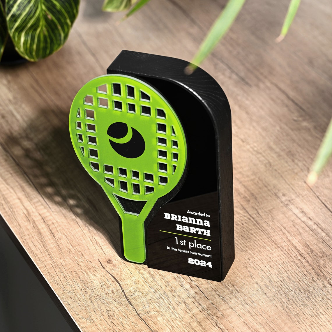 Personalized Tennis Award Trophy Plaque Tennis Team Awards, Tennis End ...