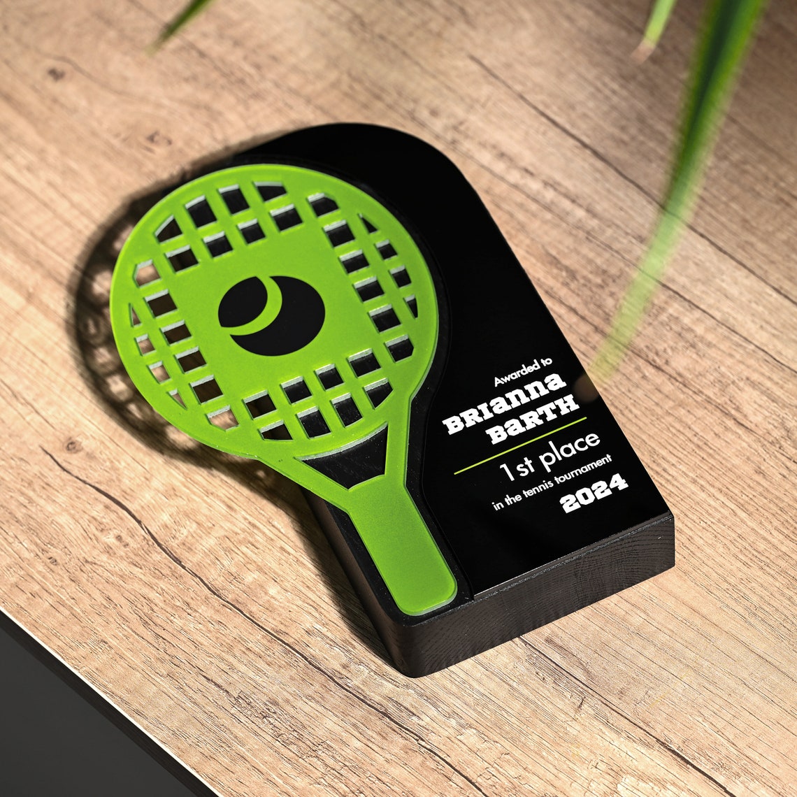Personalized Tennis Award Trophy Plaque Tennis Team Awards, Tennis End ...