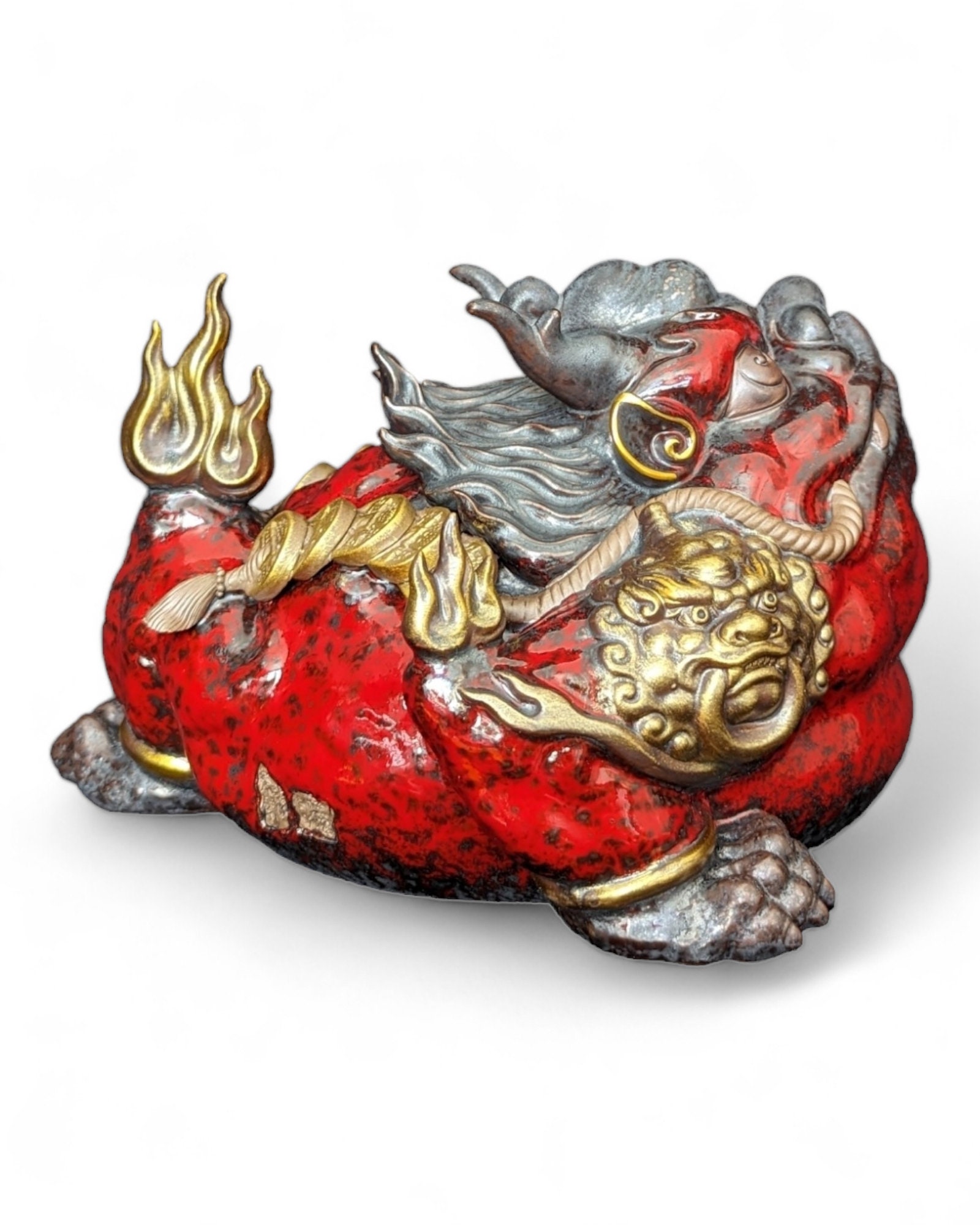 Modern Dynasty Money Frog Toad Statue Ceramic | New Design 2025 | Home ...