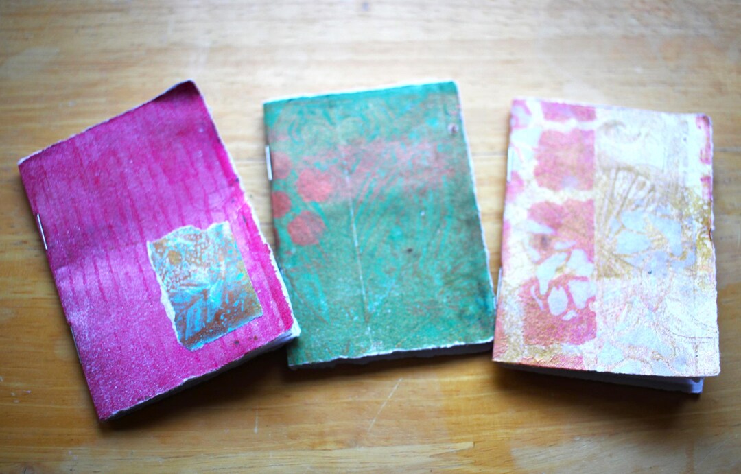 Original Art Teeny Tiny Notebooks - Set of 3 - Etsy
