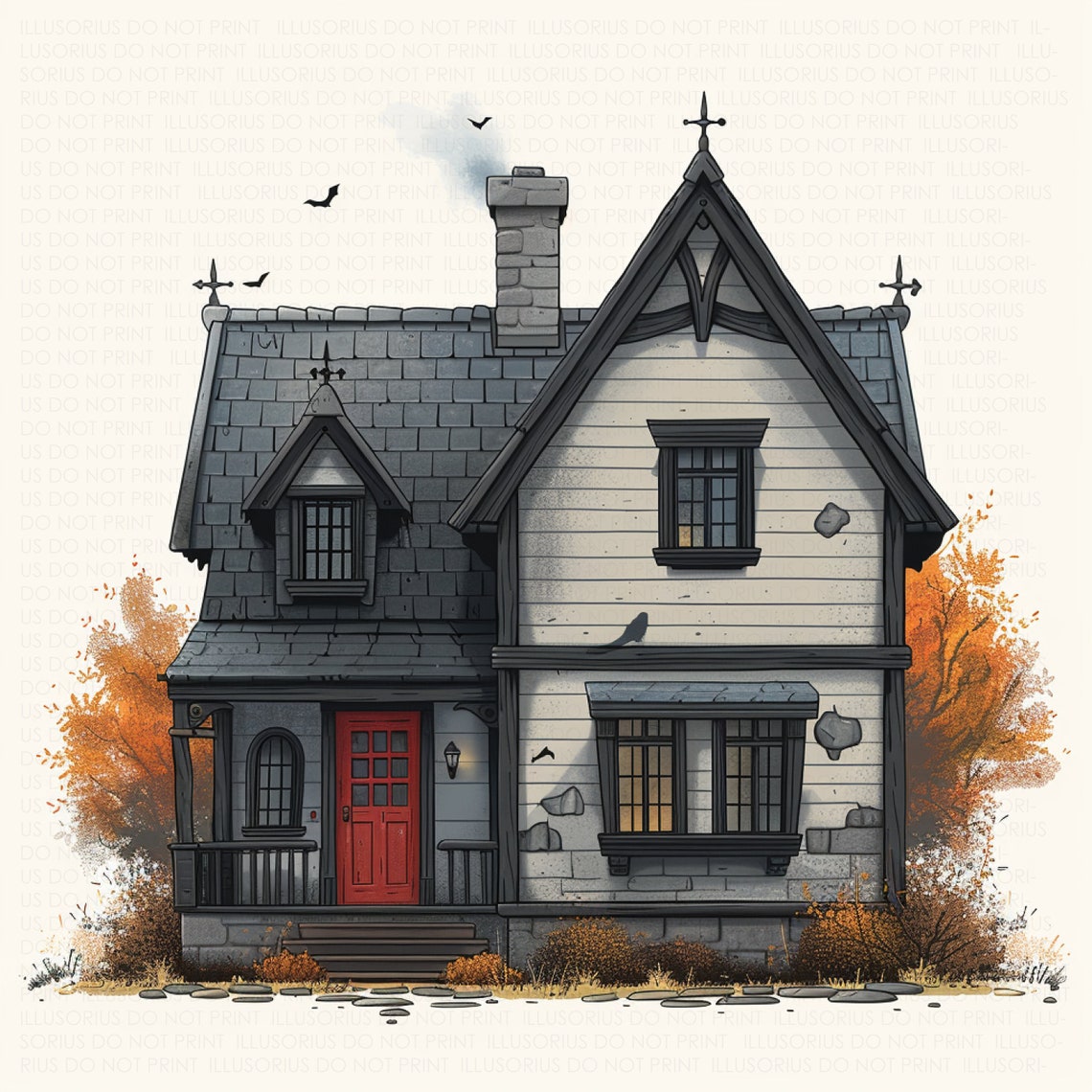 Wicked Witch House, Witch Art, 2D Buildings, Halloween, Witch House ...
