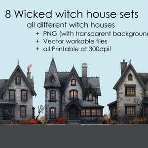 Wicked Witch House, Witch Art, 2D Buildings, Halloween, Witch House ...