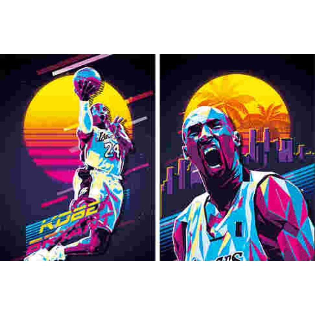 3D Triple Transition Kobe Bryant Lenticular Poster - Etsy