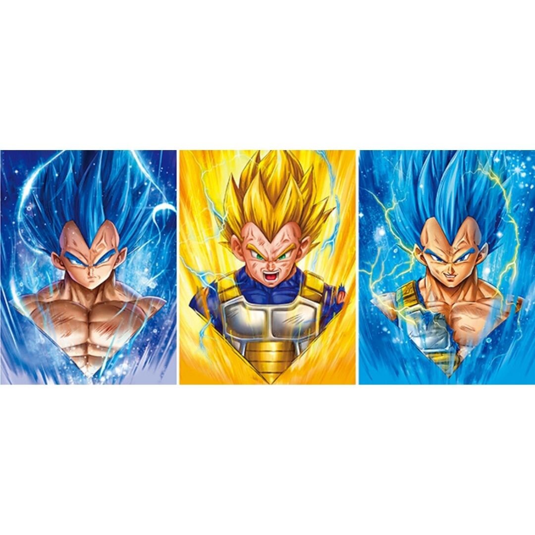 3D Triple Transition Vegeta Dragon Ball Z Lenticular Poster - Etsy