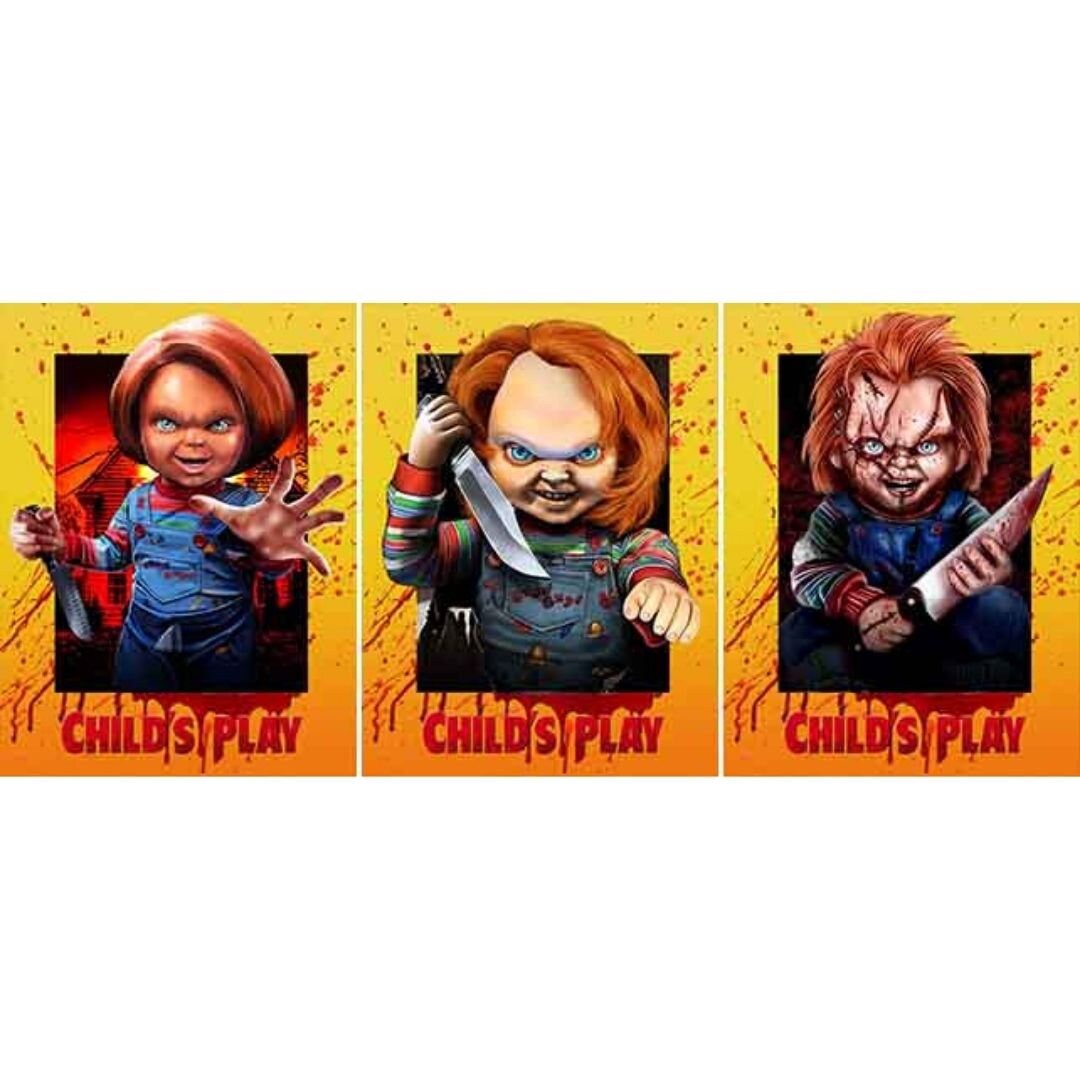 3D Triple Transition Chucky Lenticular Poster - Etsy