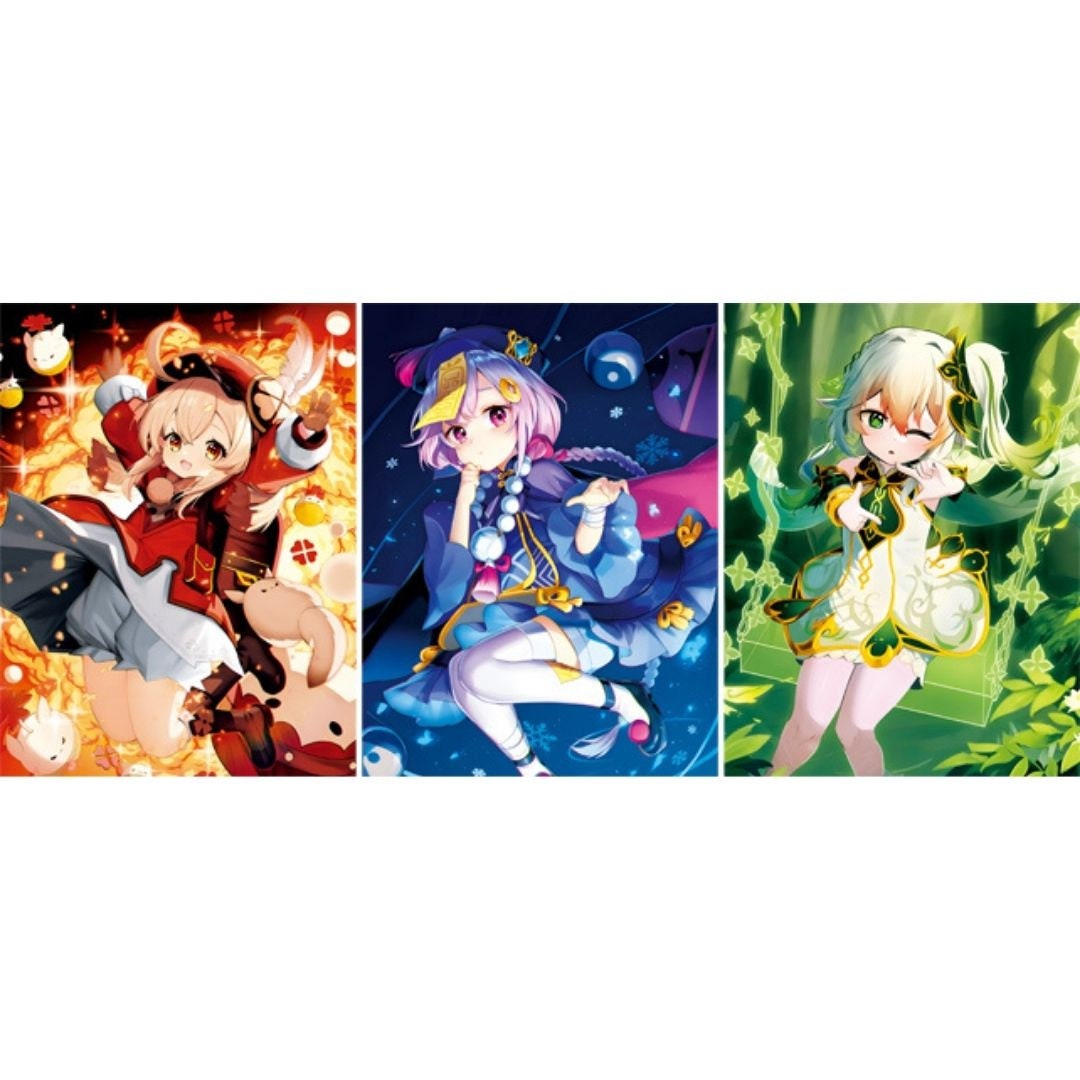 3D Triple Transition Klee I Nahita Genshin Impact Lenticular Poster - Etsy