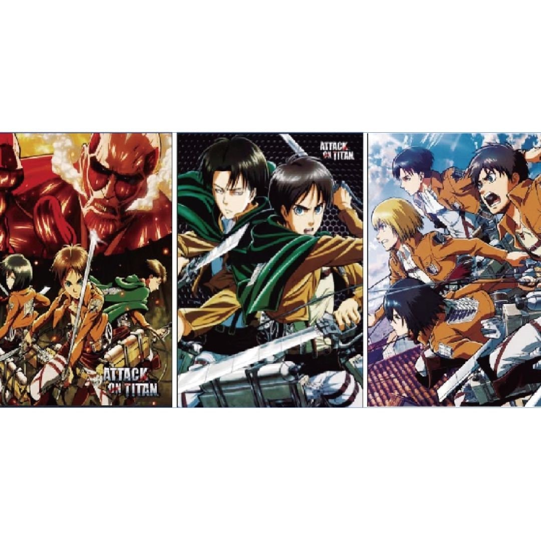 3D Triple Transition Anime Lenticular Poster, Holographic Print, Wall ...
