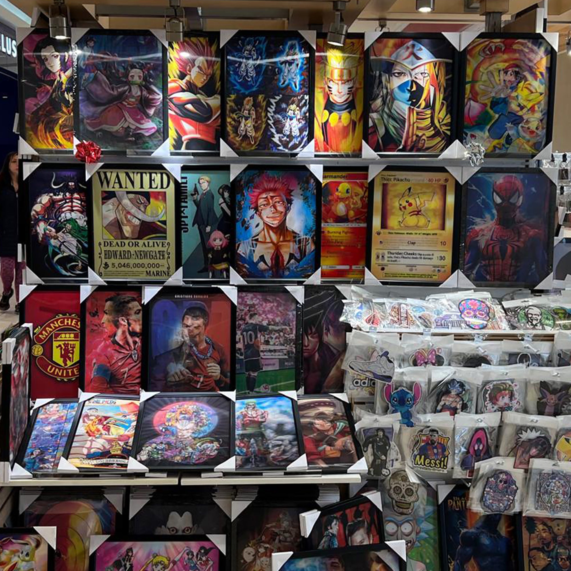 3D Triple Transition Anime Lenticular Poster, Holographic Print, Wall ...