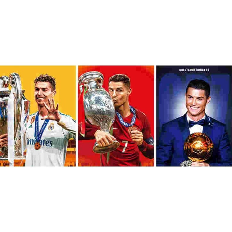 3D Triple Transition, Holographic Cristiano Ronaldo CR7 Lenticular Print - Etsy