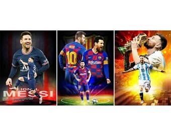 Lionel Messi 4K Poster - Etsy