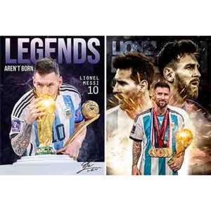 3D Triple Transition Lionel Messi Lenticular Poster - Etsy