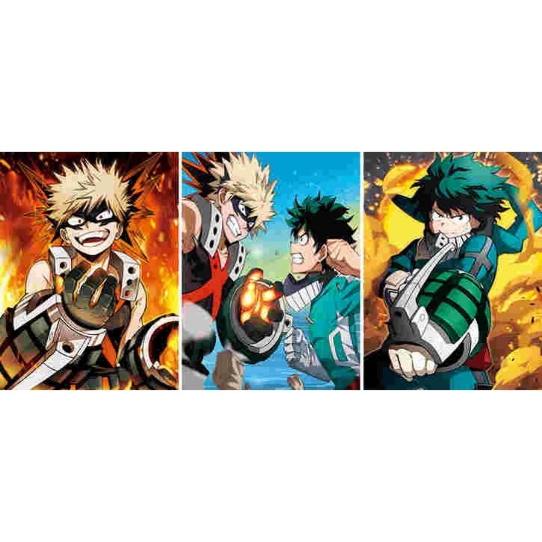 3D Triple Transition My Hero Academia Lenticular Poster - Etsy