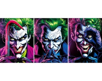 3D Triple Transition Anime Lenticular Poster, Holographic Print, Wall ...