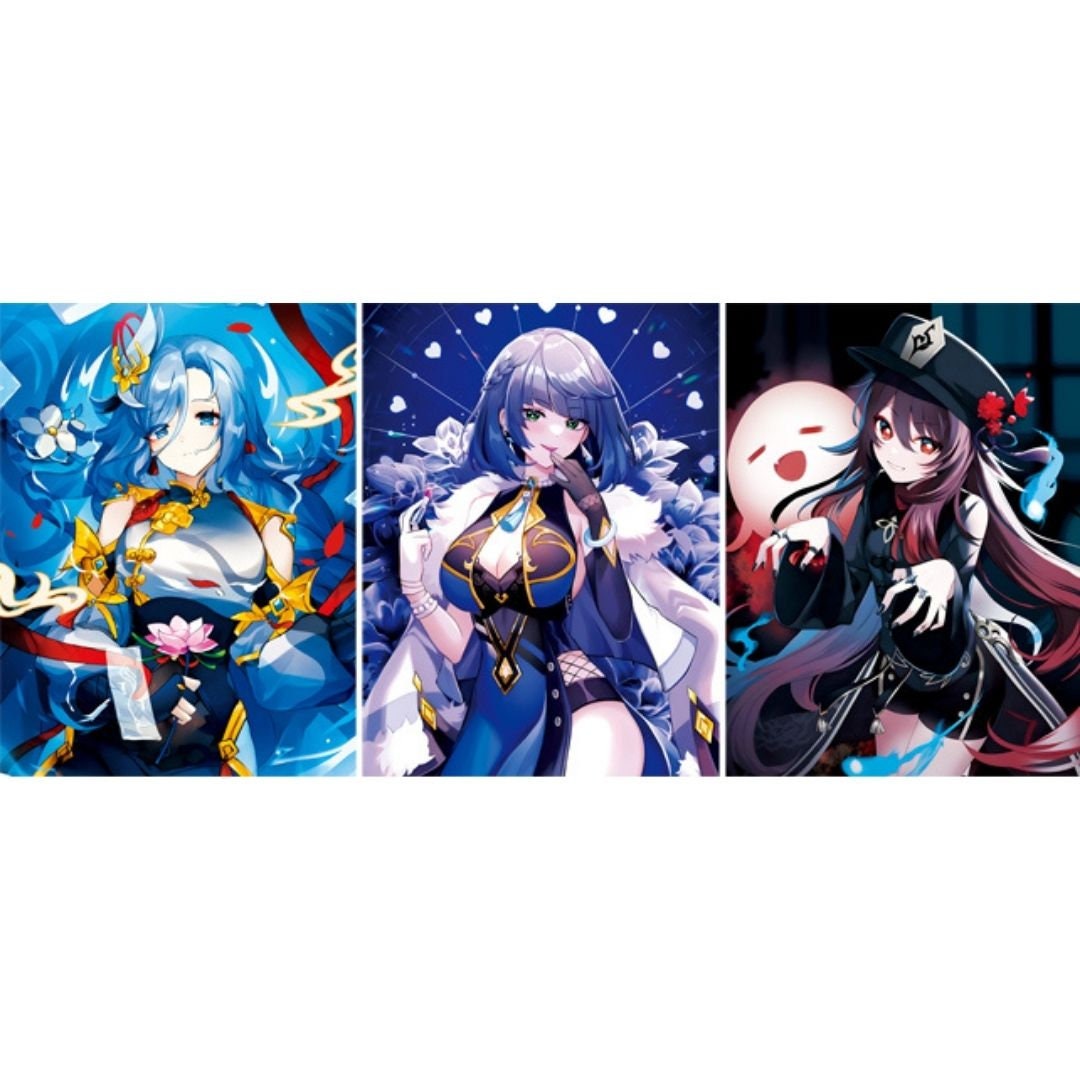 3D Triple Transition Anime Lenticular Poster, Holographic Print, Wall ...