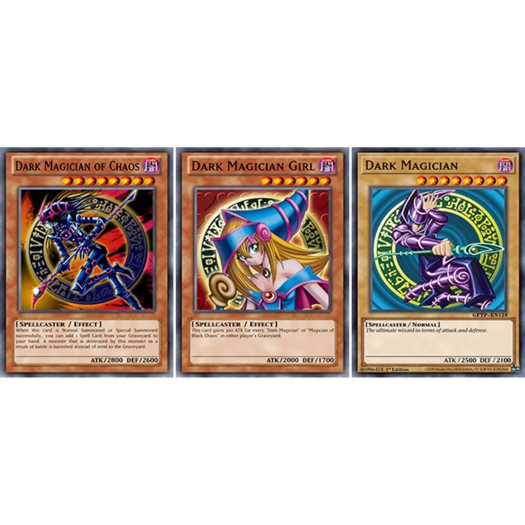 3D Triple Transition Yugioh Card Game Lenticular Poster - Etsy