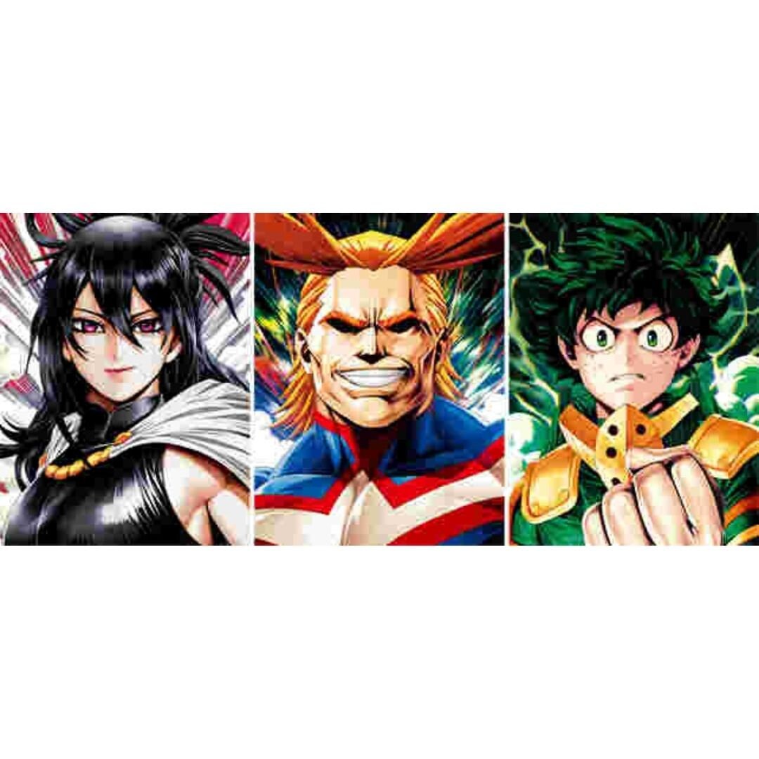 3D Triple Transition My Hero Academia Lenticular Poster - Etsy