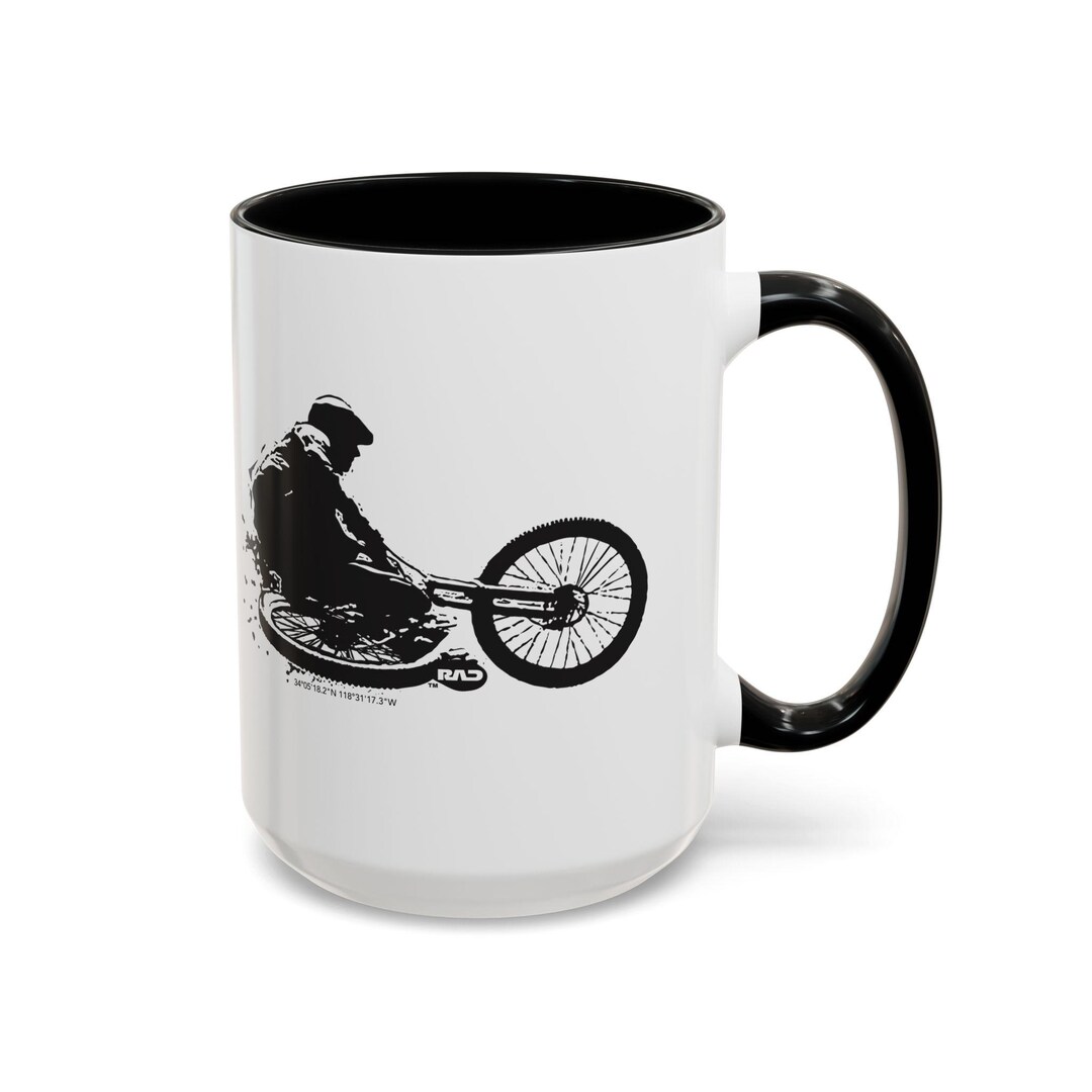Biker Mug, Mountain Biking Coffee Cup, Cyclist Gift, Adventure Lover ...