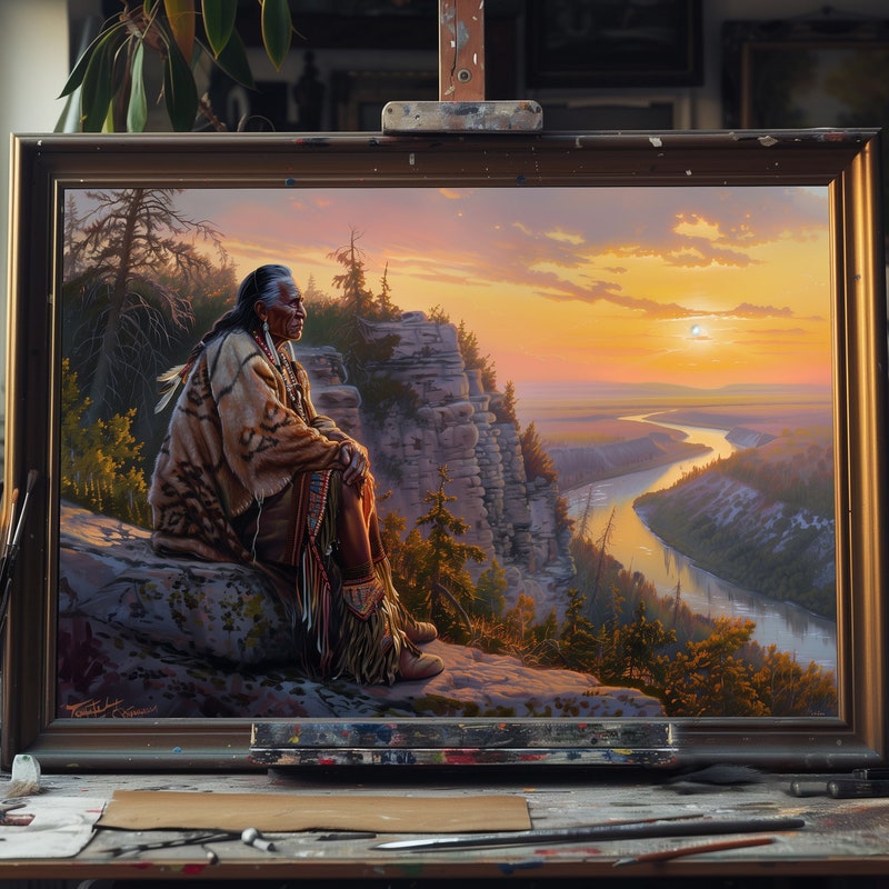 Native Fantasy Art - Etsy