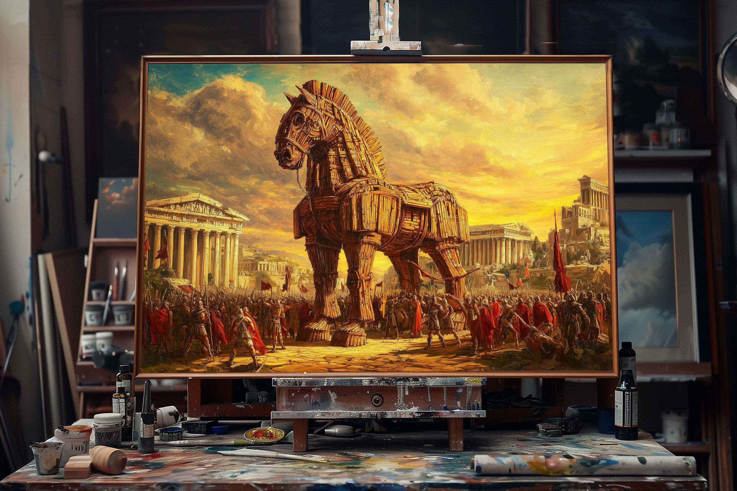 Trojan Horse Ancient Art