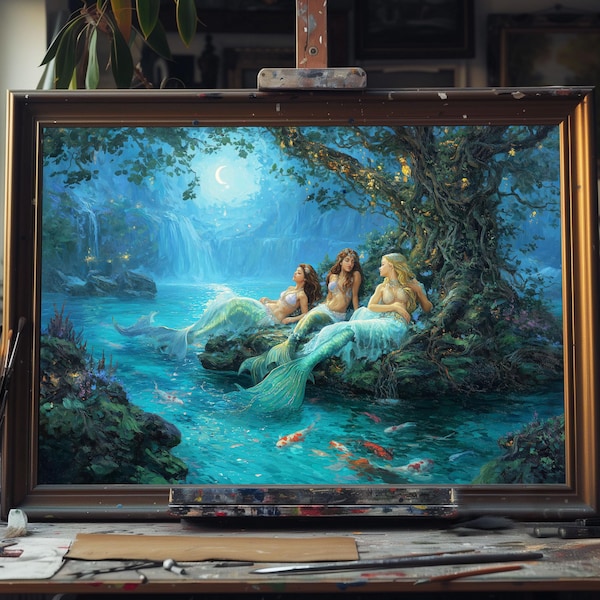 Mermaid Fine Art - Etsy