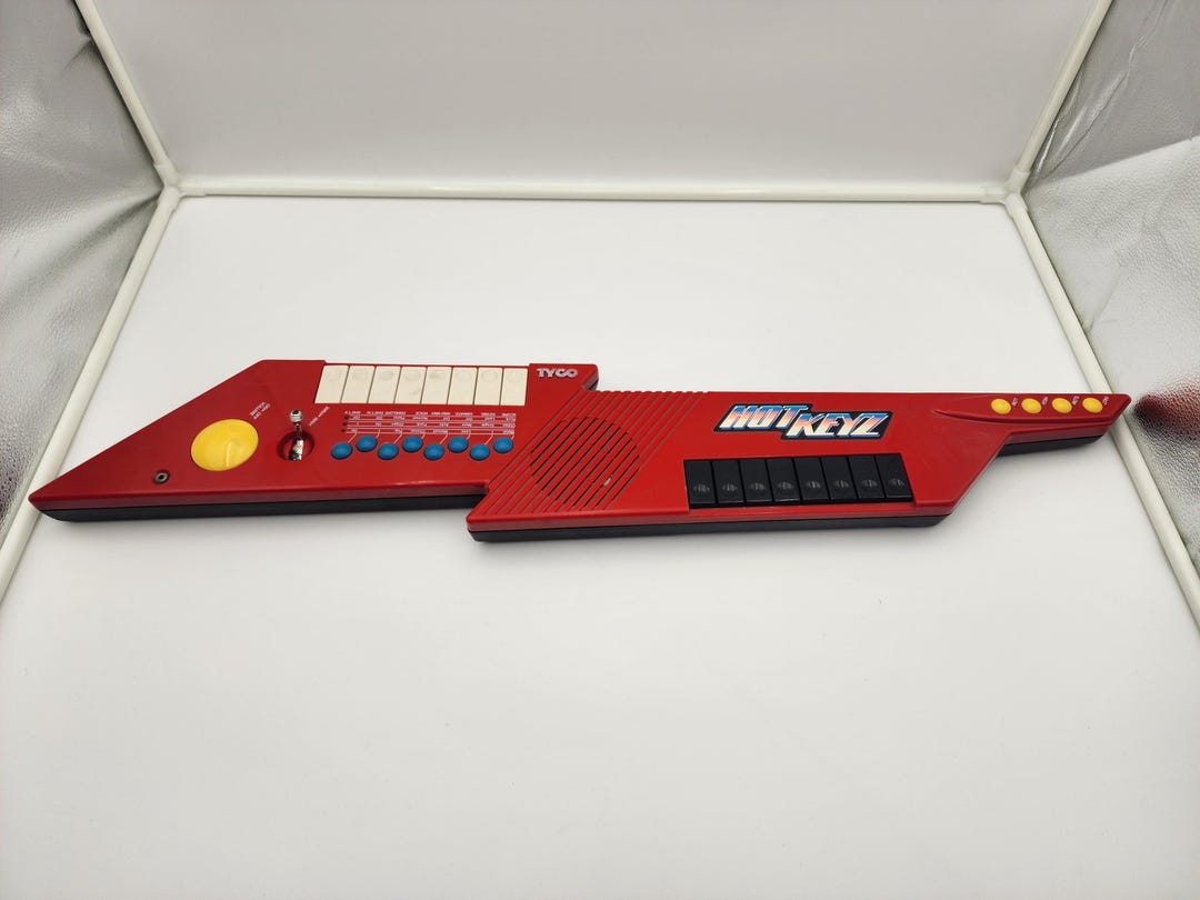 Vintage ‘90 Tyco Hot Keyz Keyboard Keytar Synthesizer - Etsy