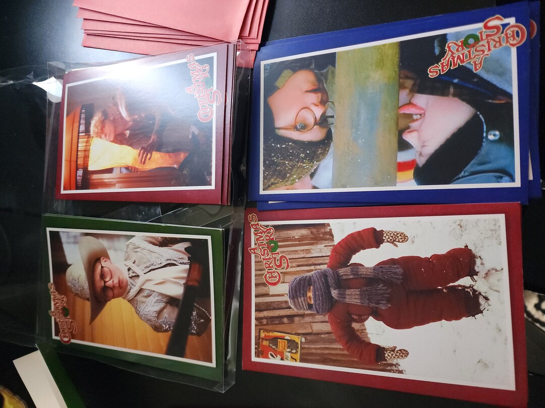 A Christmas Story Christmas Cards Set of 4 Each Card - Etsy