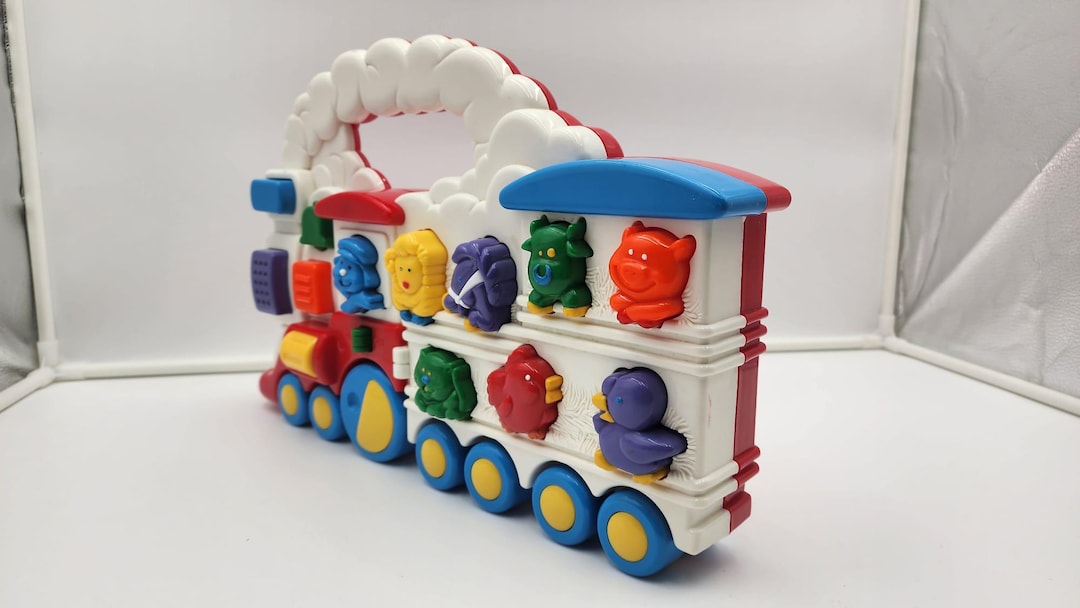 Vintage Chicco Steam Train Learning Animal and Farm Sounds - Etsy