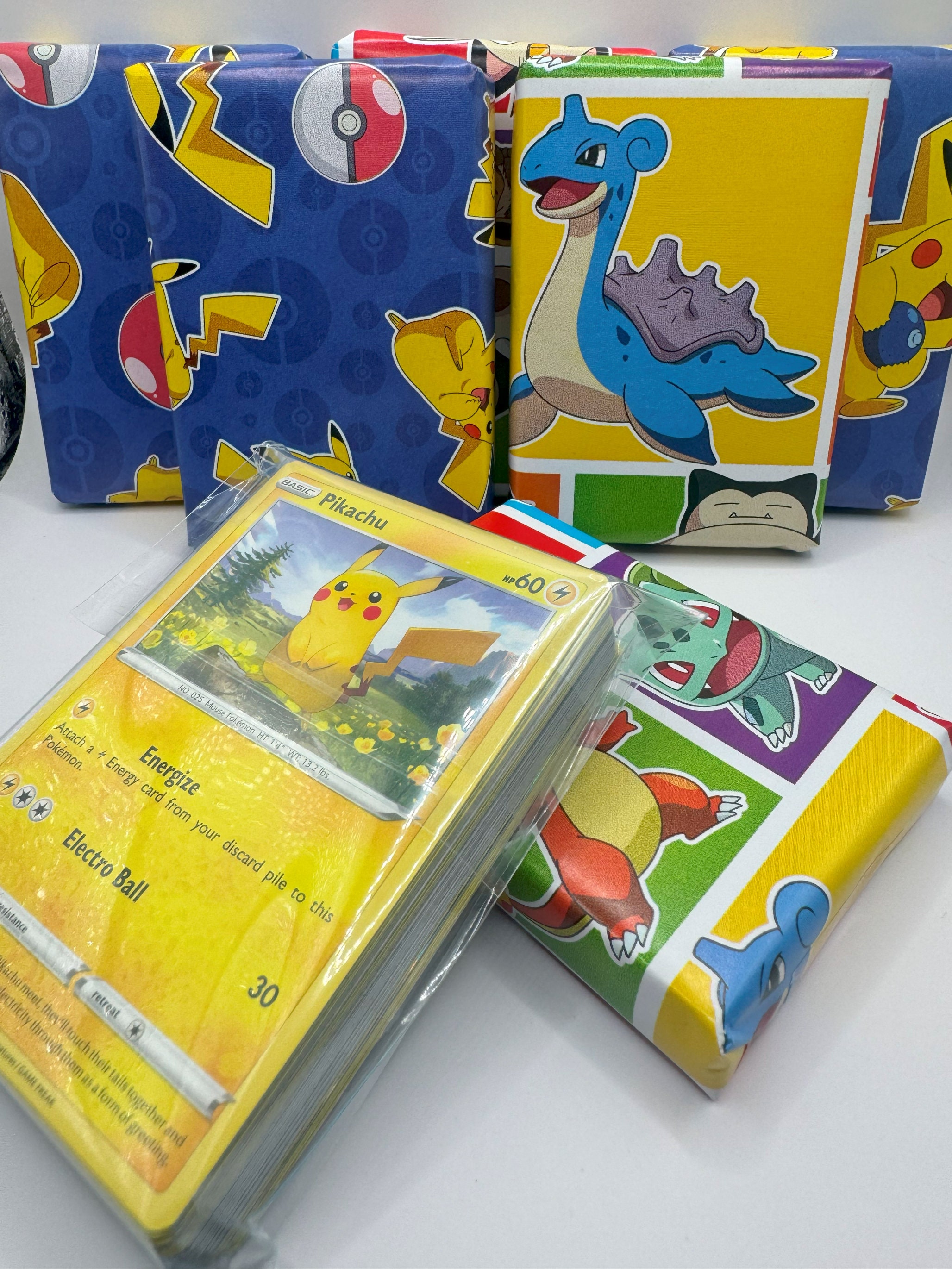 Pokemon Card Gift Pack 50 Cards - Etsy
